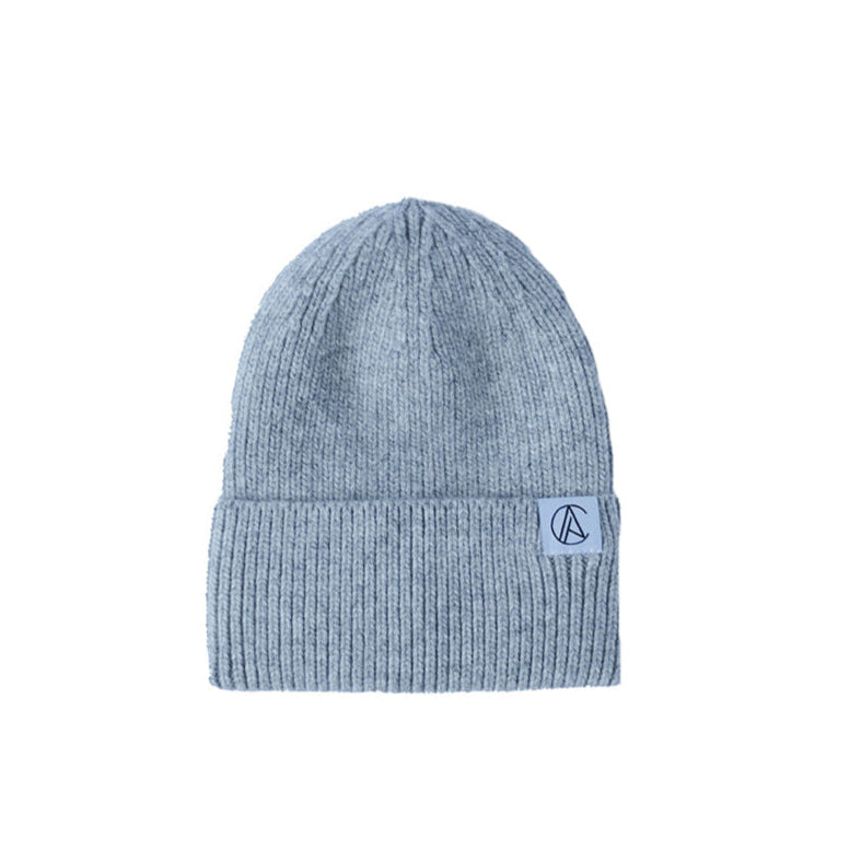 Satin Lined Flat Knit Beanie-Light Grey – Aarin & Co.