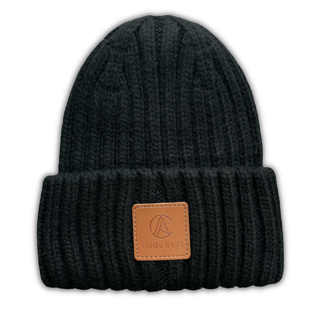 Ribbed Knit Beanie – Aarin & Co.